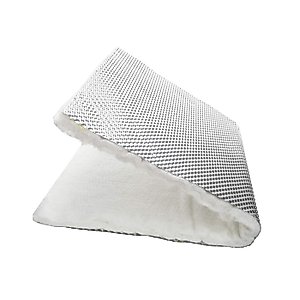 AC PERFORMANCE Reduce Radiant Heatshield Armor 3' Long x 1' Wide x 1/2" Thick Exhaust Pipe Multipurpose Heat Shield, Fiberglass Laminated Aluminum