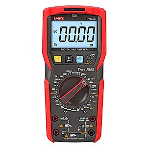 UNI-T Digital True RMS Multimeter UT89XD LED test Count 6000 DC/AC Voltage 45~1000Hz DC/AC Current 45~1000Hz Resistance Capacitance Frequency Duty Cycle