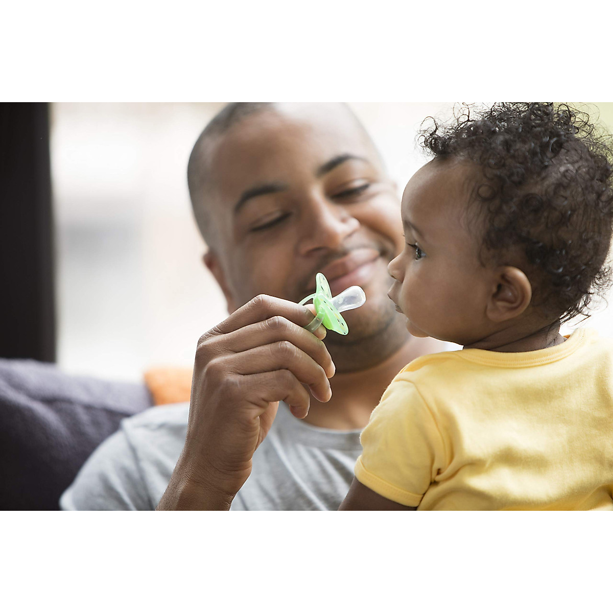 Tommee Tippee Fun Style Pacifiers, Symmetrical Design, BPA-Free Silicone Binkies, 6-18m, 4-Count