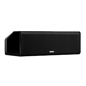 Polk Audio CS10 Center Channel Speaker (Single, Black)