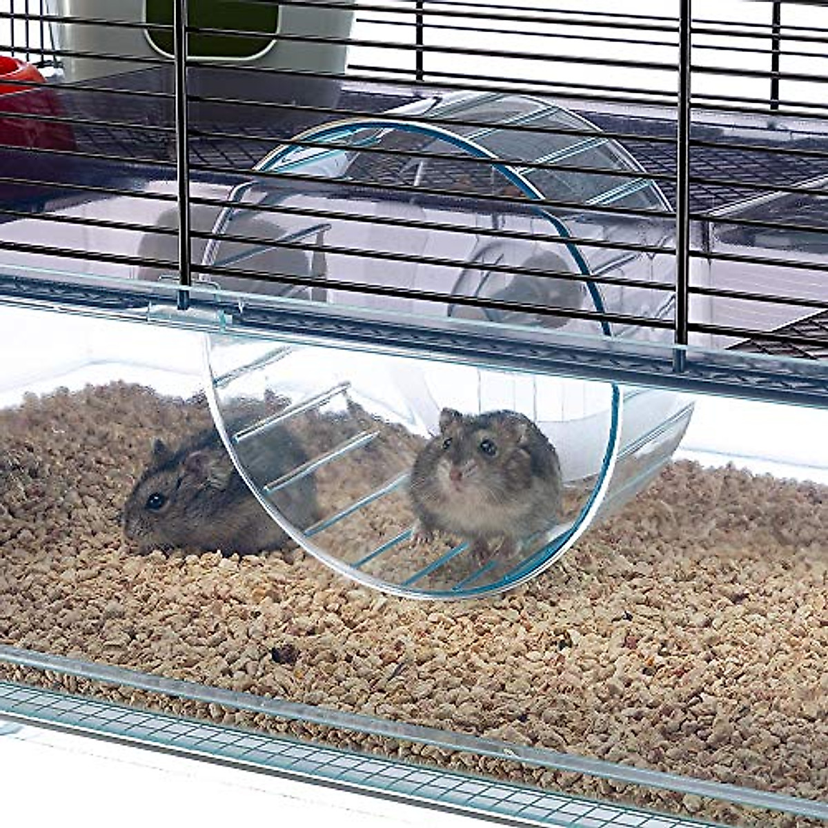 Favola Large Hamster Cage Includes Free Water Bottle, Exercise Wheel, Food Dish & Hamster Hide-Out Measures 23.6L x 14.4W x 11.8H-Inches & Includes 1-Year Manufacturer's Warranty