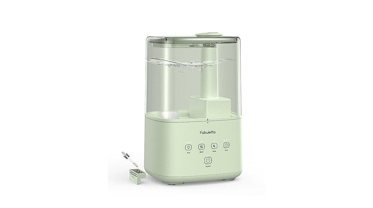 FABULETTA Humidifier: Warm & Cool Mist for Large Rooms