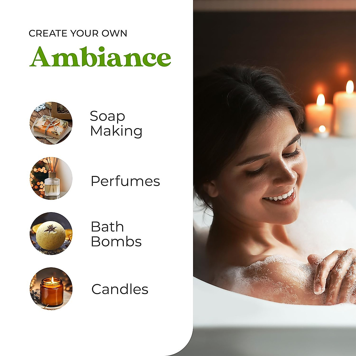 Sun Essential Oils - Peppermint 4oz Bottle for Diffuser, Humidifier, Aromatherapy, Personal & Home Care - Therapeutic Grade Peppermint Essential Oil - Peppermint Fragrance Oil for Candle Making