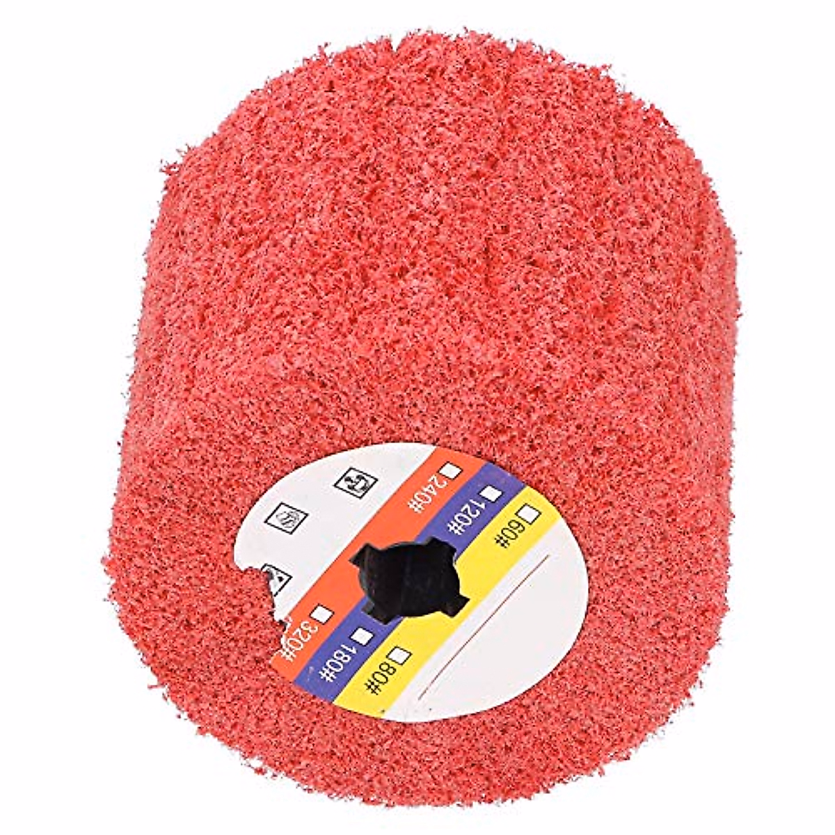 4.7x3.9in Nylon Polishing Wheel Polishing Machine Burnishing Wheel Polisher Accessory Red Polishing Tool