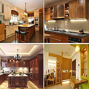 G MGY OLED LED GY8.6 Bulb, 7W T4 G8 LED Bulb, 75W Halogen Bulb Replacement, GY8.6 Bi-pin Base Light Bulb, AC120V, for Under Counter Kitchen Lighting, Light Fitting, 2-Pack (Warm White)