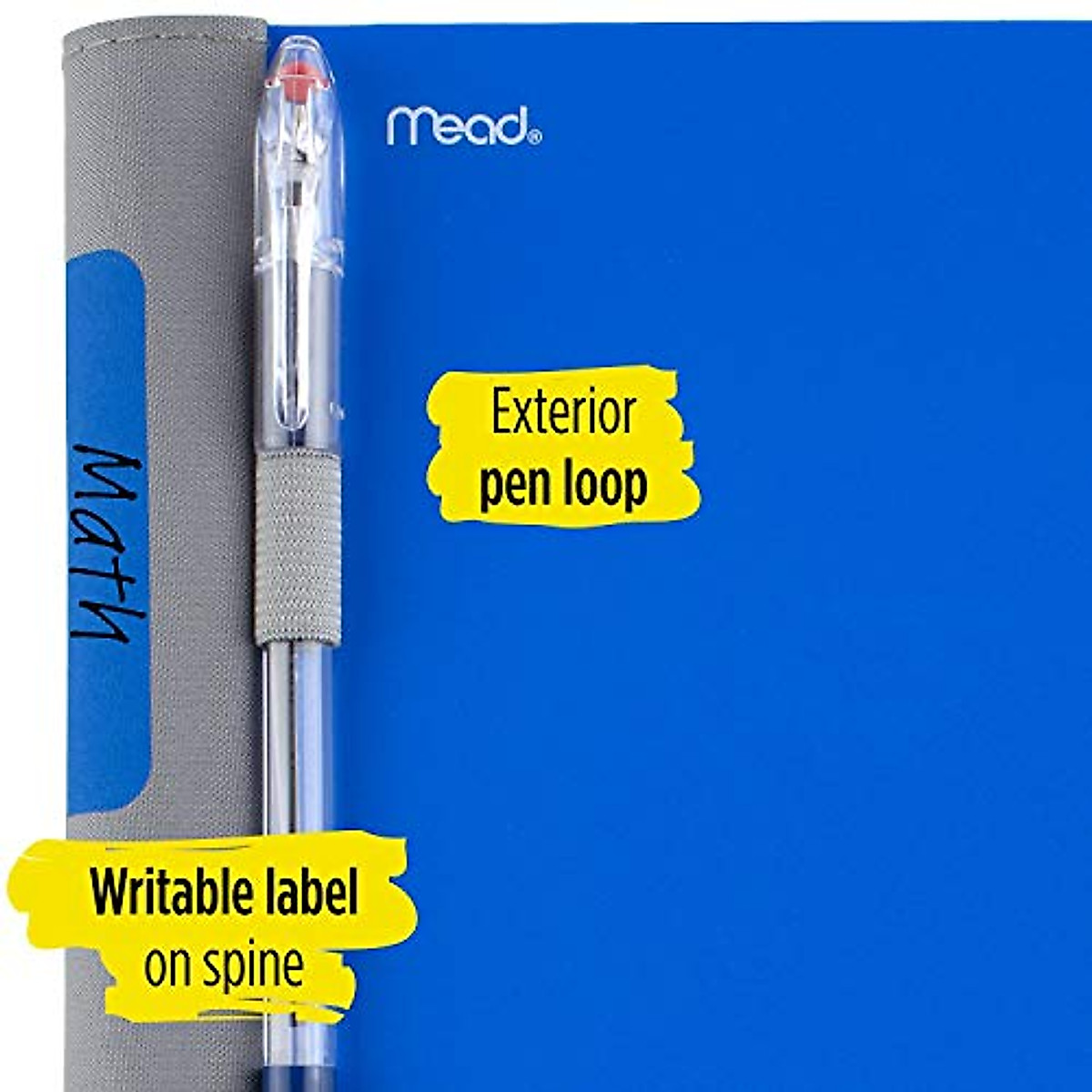 Five Star Advance Spiral Notebook, 1 Subject, College Ruled Paper, 100 Sheets, 11" x 8-1/2", Black (72162)