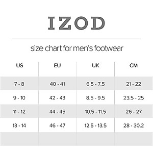 IZOD Men's Classic Two-Tone Moccasin Slipper, Winter Warm Slippers with Memory Foam, Size 11-12, Solid Black