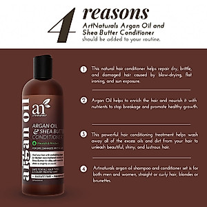 artnaturals Argan Oil Conditioner 16 Oz, 16 Fluid Ounce