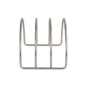 Spectrum Diversified Euro Arc Lids for Pots & Pans, Kitchen Cupboard Storage & Organization, in-Cabinet Skillet & Bakeware Organizer, Satin Nickel