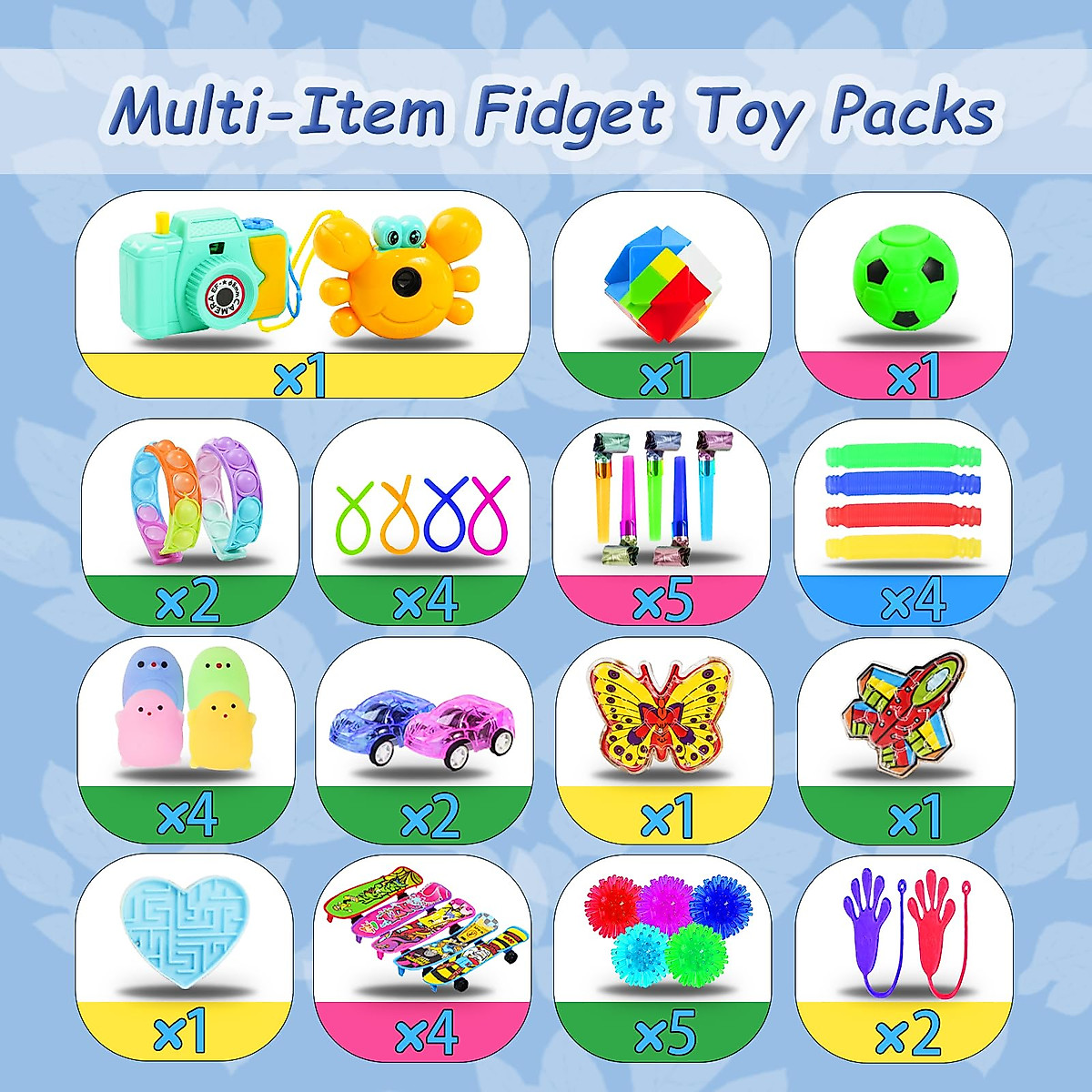 650 Pcs Party Favors for Kids, Fidget Toys Bulk, Prizes for Kids, Fidget Stocking Stuffers Birthday Party Gifts, Carnival Treasure Classroom Prizes Box, Goodie Bag Stuffers, Party Toys