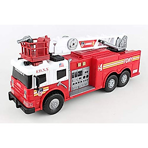 Daron FDNY 24" Fire Truck w/ Lights & Sounds,Red