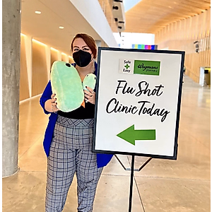 GIANTmicrobes Flu Plush –Learn About Your Respiratory System with This Fun get Well Gift for Friends, Family, Students, Doctors, Nurses and Scientists