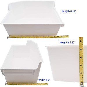 Supplying Demand W10715708 W11510803 Refrigerator Ice Maker Assembly Add-on Kit for 134A Model Specific Not Universal