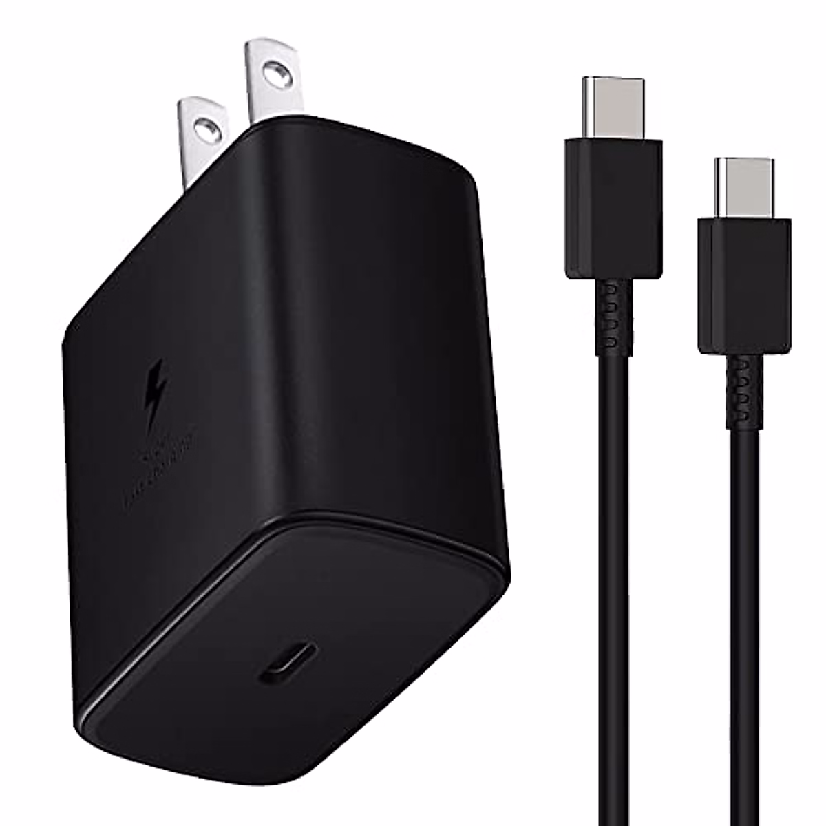 EnergySpot 65W Super Fast Charging Wall Charger Compatible for Samsung Galaxy Z Fold4 Fold3 Z Fold2 Fold Z Flip3 Z Flip S22 S23 Ultra Note20 Ultra,USB-C Travel Charger with 5FT Charging Cable