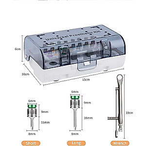 NSKI Universal Implant Torque Wrench Screwdriver Prosthetic Kit 10-70NCM Ratchet Drivers Implant Repair Tools