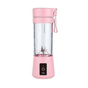 Generic Portable Blender, 13 Ounce Capacity, Pink