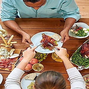 50PCS Stainless Steel Two-tine Fork Tasting Appetizer Forks Portable Cocktail Salad Fruit Forks for Eating Cakes Fruits Salads Used in Weddings Festivals Birthdays Housewarming