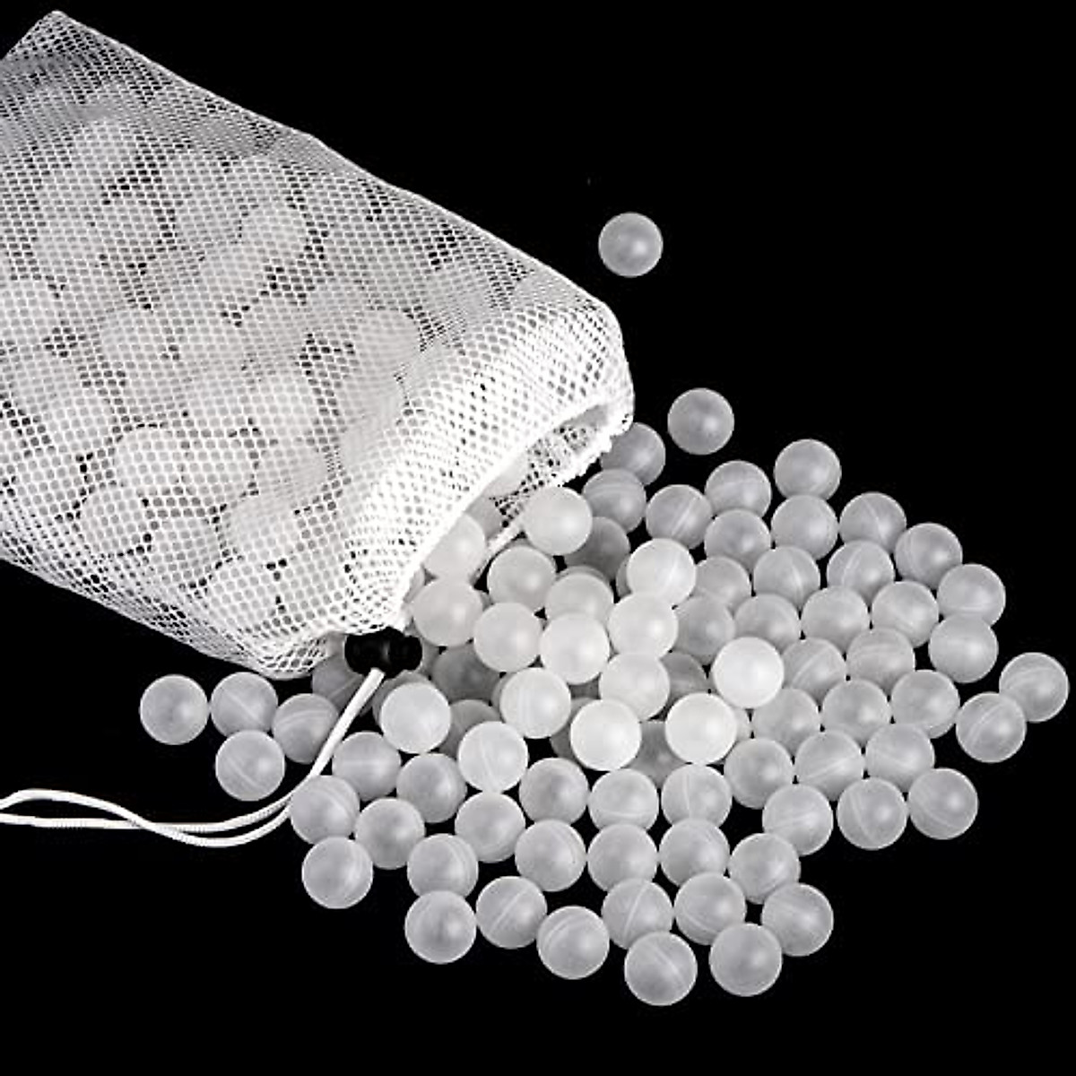 Lawei 300 PCS Sous Vide Cooking Balls, BPA Free 20mm Insulating Balls for Sous Vide, Vacuum Small Balls for Cookers Water Bath Cooking and Sous Vide Container, Reduces Heat Loss & Water Evaporation