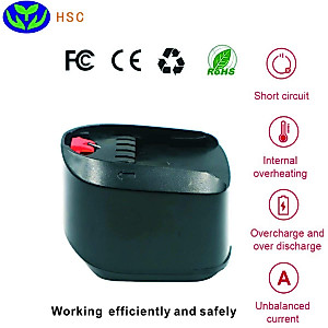 5000mAh 18650 Battery Pack BOS14.4B Lithium Battery 14.4V Replacement for Bosch BAT607 BAT607G BAT614 BAT614G Battery pack 14.4V