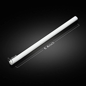 JISULIFE 10 Pieces Cotton Humidifier Sticks Filter, Replacement Wicks, Refill Sponges for Portable Personal USB Mini Humidifier, 8 x 162 mm