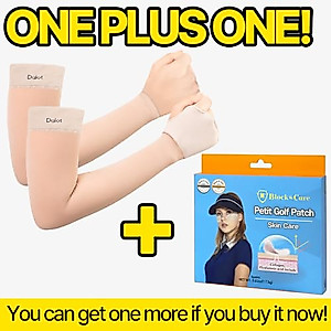 Nutriadvisor Dalot Skin color Natural Sun Protection Arm Sleeves for Women Men (Right Hand Glove)