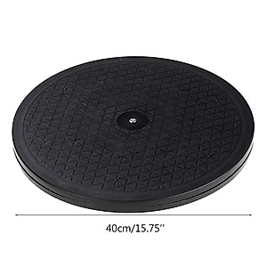 YHTG 16inch Bonsai Turntable Rotating Plate Wheel Revolving Home Kitchen Display Stand Home Kitchen Display Stand