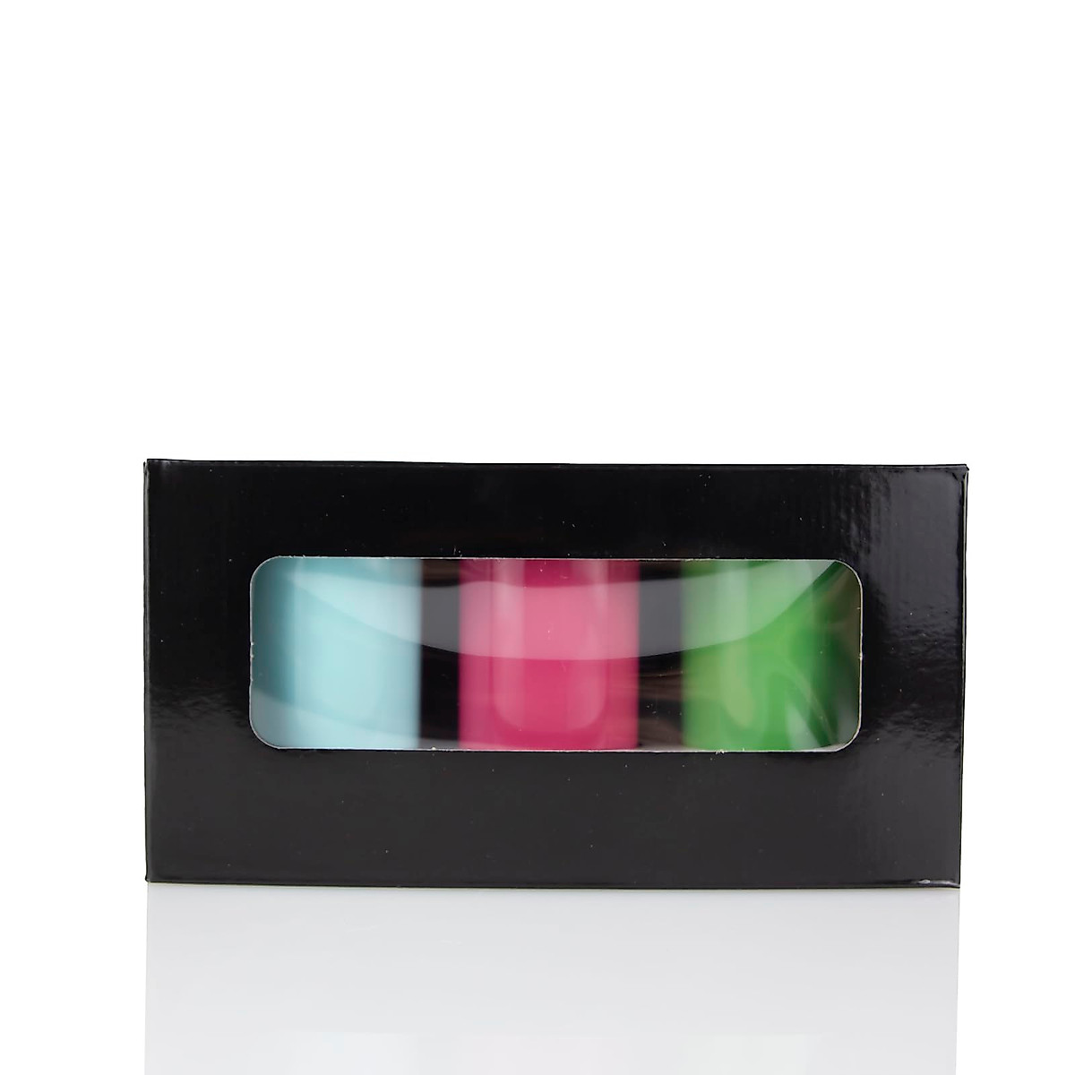 Hogg Mini Tumbler 6 Pack - 3oz Mini Skinny (Multi Color), Sublimation Shot Glasses with Lids, 3 oz Shot Glasses, Mini Tumblers with Lids and Straws, Sublimation Shot Glass Blanks