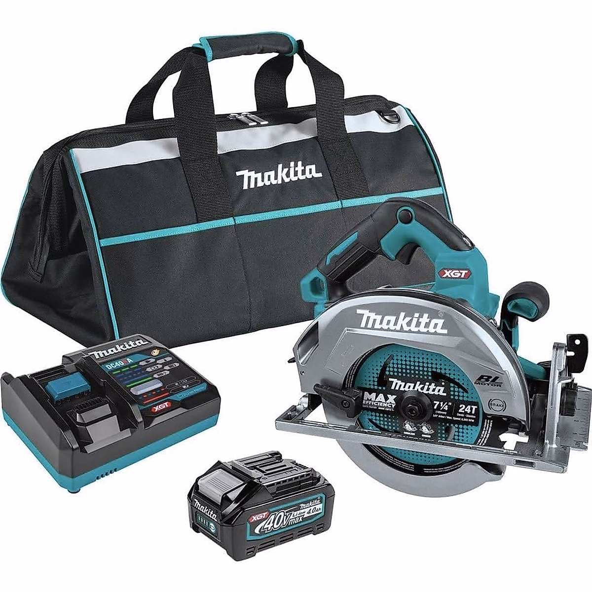 Makita Xgt 40V Max Circular Saw Kit 7 1/4 inches