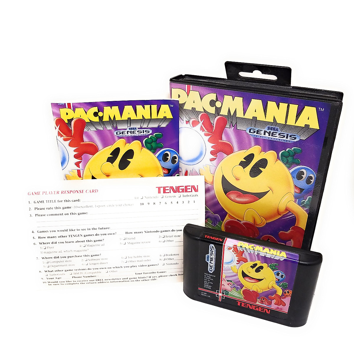Pac-Mania - Sega Genesis