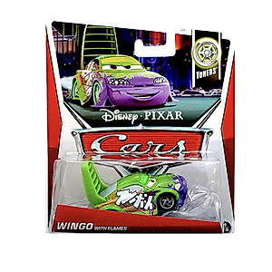 PIXAR CARS #1 OF 8 IN THE TUNERS SERIES WINGO WITH FLAMES DIE-CAST