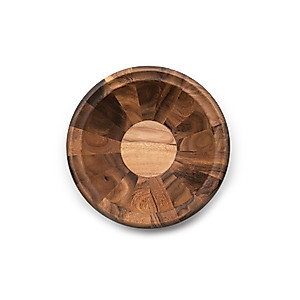 Ironwood Gourmet Large Salinas Standard Salad Bowl, Acacia Wood