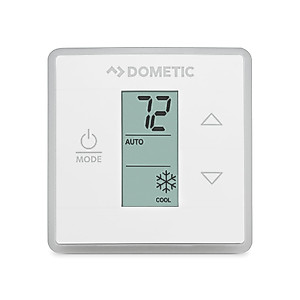 Dometic 3316250.700 Single Zone White T-Stat/Heat Strip/Heat Pump