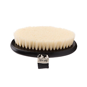 Kitsch Dry Brushing Body Brush & Exfoliating Body Scrubber, Lymphatic Drainage Massager with Soft Vegan Bristle for Sensitive Skin, Gentle Back Scrubber & Dry Brush Body Care Exfoliator