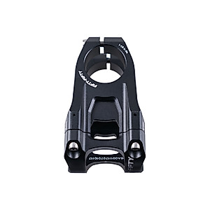 FIFTY-FIFTY Aluminum Alloy Mountain Bike Stem for 1-1/8 Steer Tube 31.8mm Handlebar, Short Handlebar Stem for All Mountain, MTB, Downhill, Freeride(50mm, Black)