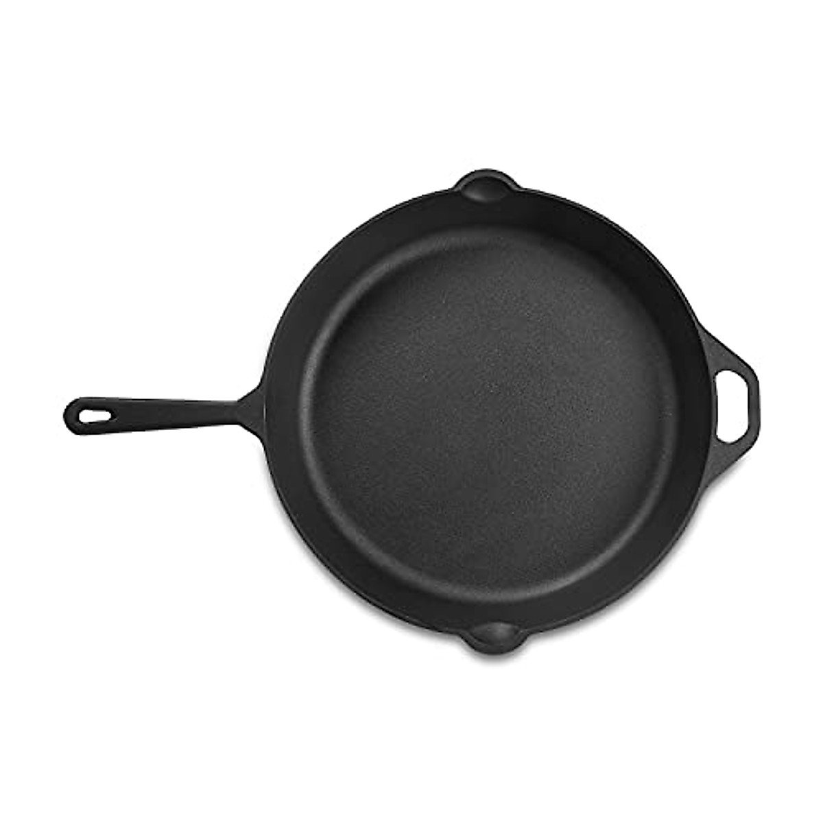 Amazon Basics Pre-Seasoned Cast Iron Skillet, 15-Inch