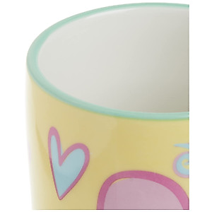 Spoontiques - Ceramic Travel Mugs - Grandma Cup - Hot or Cold Beverages - Gift for Coffee Lovers