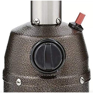 Hampton Bay Tabletop Propane Gas Patio Heater 11,000 BTU Stainless Steel