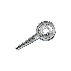 Shower Temperature Lever Control Metal Handle Replacement for Mixet Handles, Heavy Duty Stainless Steel Polished Chrome Finish