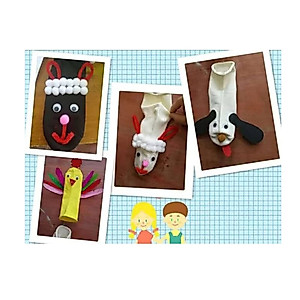 Wiggle Eyes Adhesive Googly Eyes self-Adhesive Round Plastic Twinkle Eyes for Craft Making and Party Decoration (40mm-20 Pcs)