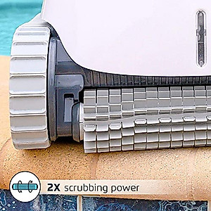 Dolphin Proteus DX4 Automatic Robotic Pool Cleaner with Exceptional Cleaning Power, Ideal for Swimming Pools up to 50 Feet
