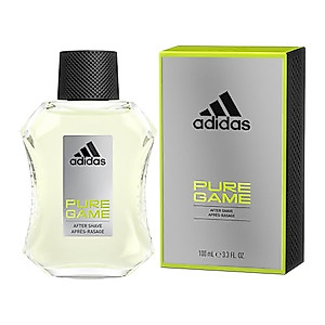 adidas Pure Game After Shave for Men, 3.4 fl oz