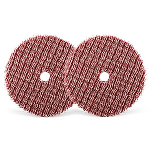 Wool Polishing Pads, SPTA 2Pcs 6 Inch (150mm) Wool Cutting Pad, Short Hair Wool Buffing and Polishing Pad Set, Wool Buffing Wheel for Heavy Cut for 6 Inch Car Polisher Polishing, Buffing and Cutting