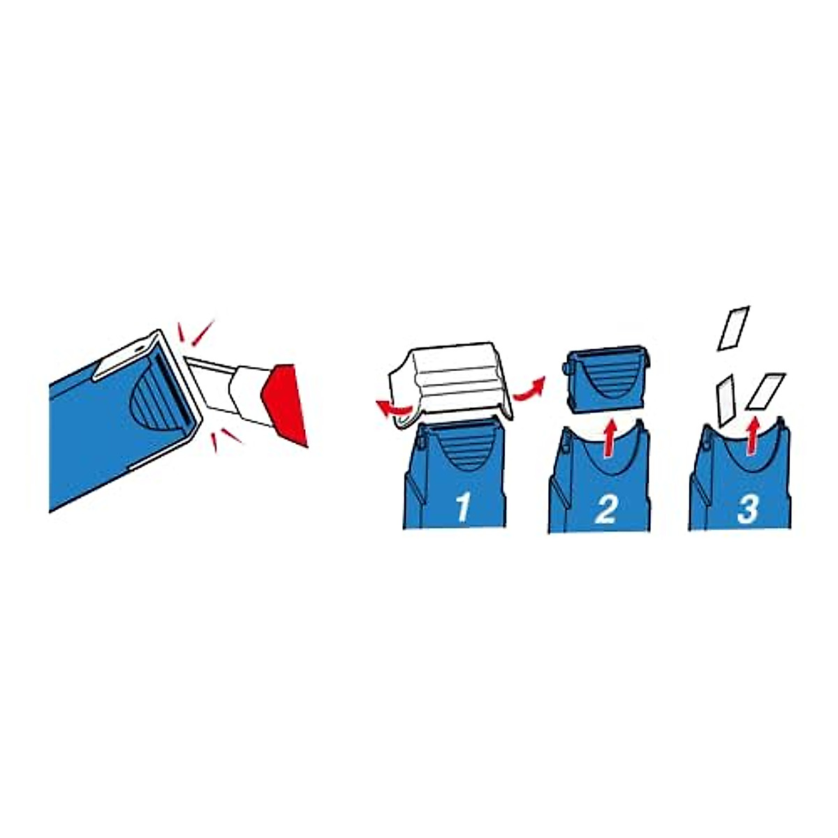 NT Cutter Replacement Blade (Type L, Wide) [BL-300] (Japan Import)