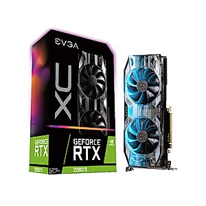 EVGA GeForce RTX 2080 Ti XC GAMING, 11GB GDDR6, Dual HDB Fans & RGB LED Graphics Card 11G-P4-2382-KR (Renewed)