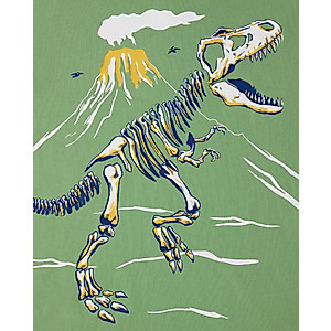 The Children's Place,Long Sleeve Graphic T-Shirt 2-Pack,Greta Green,Small (5/6)