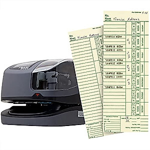 AMANO TCX-35 Time Clock, Document, and Date Stamp