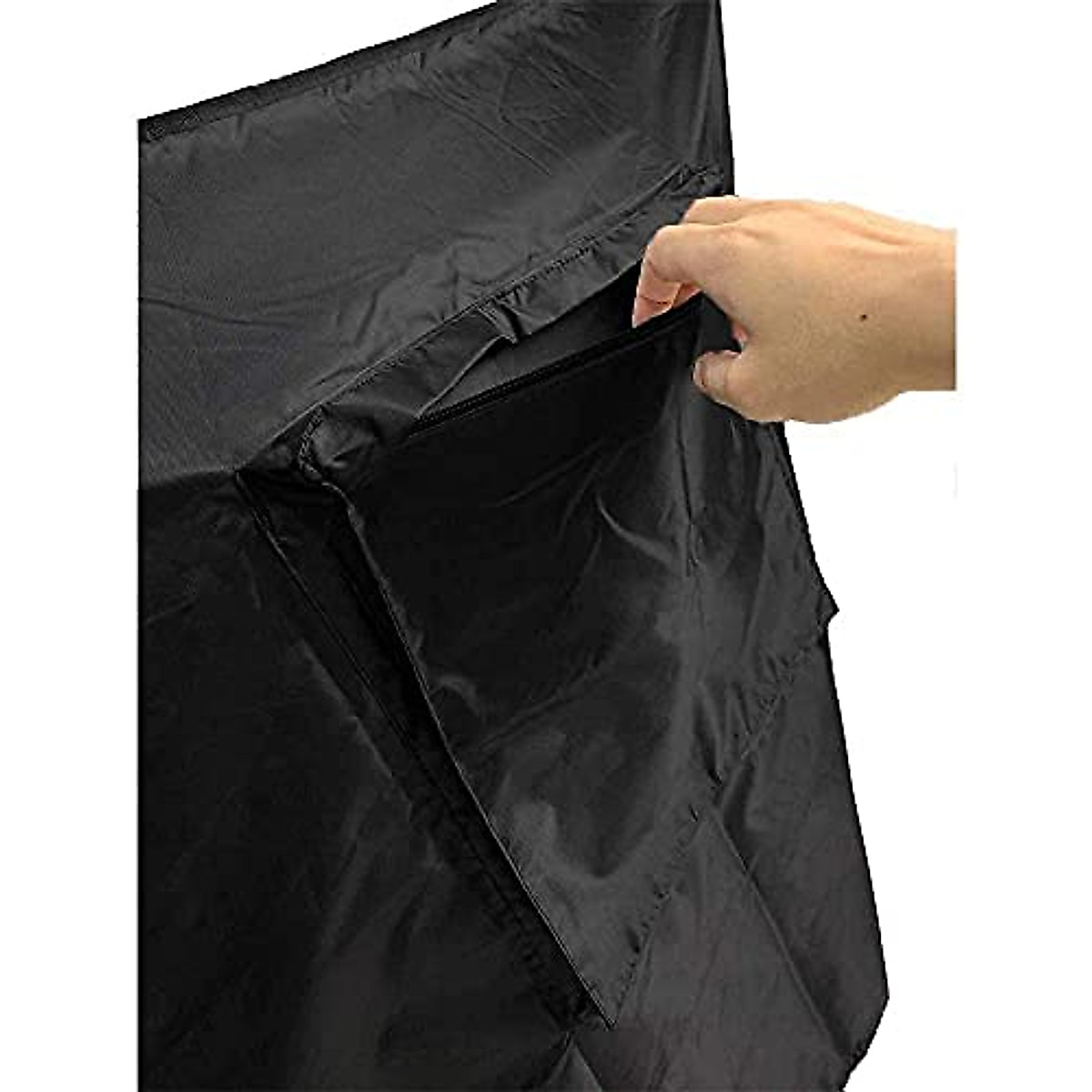 Bicherub Cooler Cart Cover 420D Waterproof Patio Rolling Deck Cooler Cover Fit for Most 80 QT Rolling Ice Chest 37 x 36 x 20in