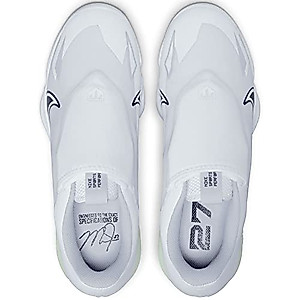 Nike Force Zoom Trout 8 Pro CZ5915-100 White-Black Men's Metal Baseball Cleats 13 US