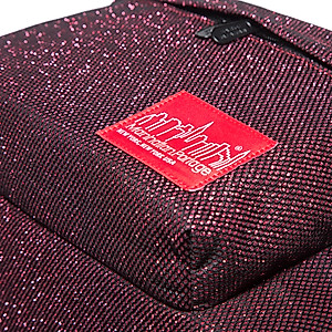 Manhattan Portage Midnight Big Apple Backpack (Md), Burgundy