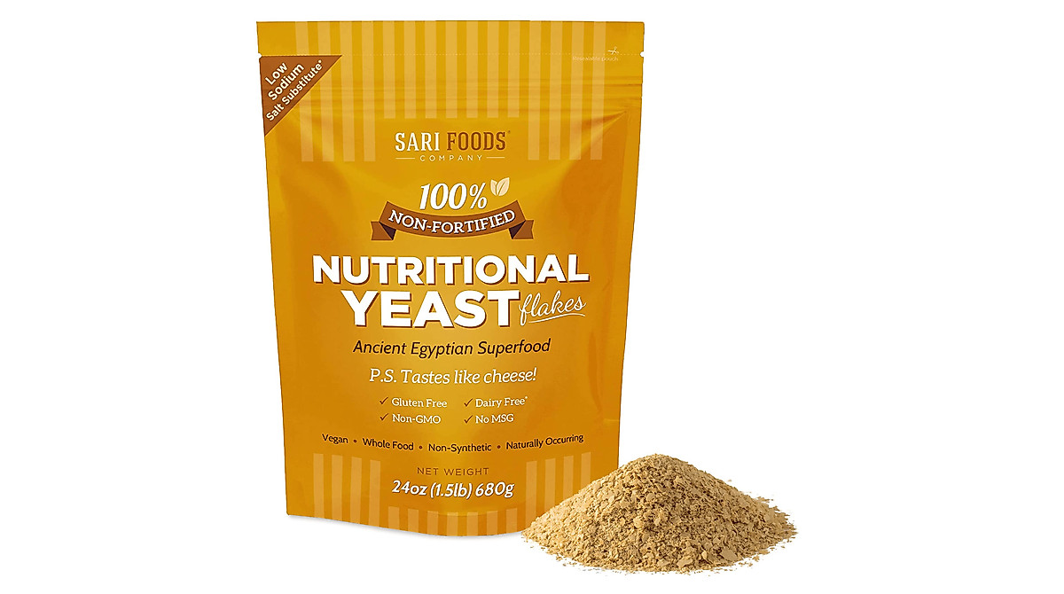 Sari Foods Nutritional Yeast - Vegan Superfood, Non-Fortified